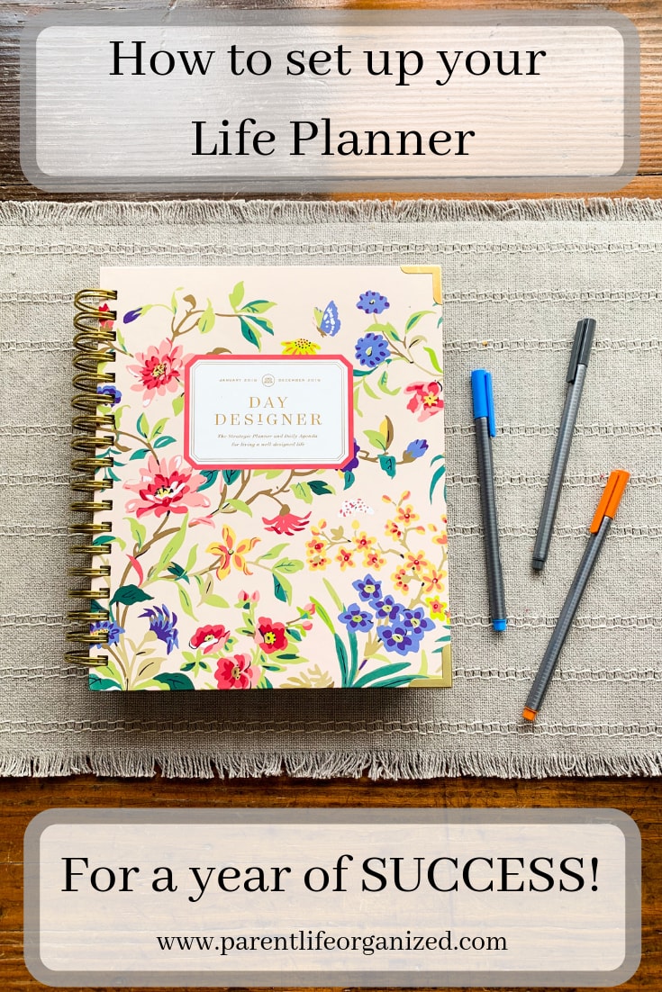 How to Organize a Daily Planner - and take charge of your life ...